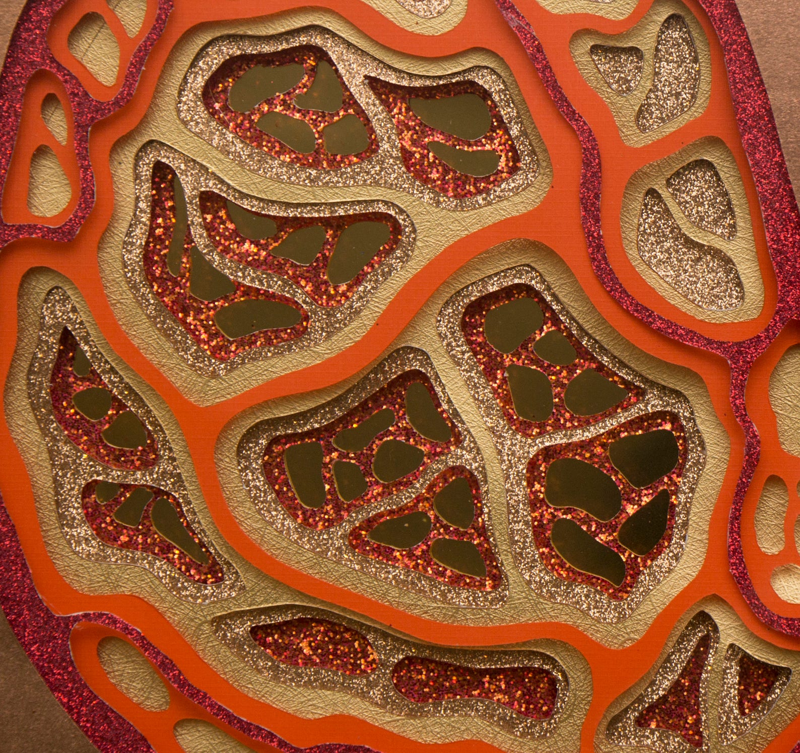 Orange Cell Art Biology Art Human Anatomy Art Science Cut - Etsy