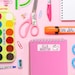 School Supply Labels - Personalized Name Labels - Kids Name Labels ...