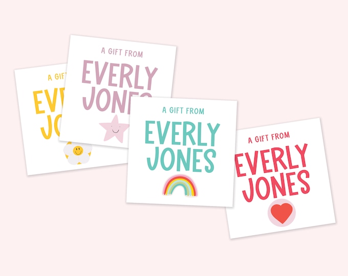 School Supply Labels Personalized Name Labels Kids Name Labels Name ...