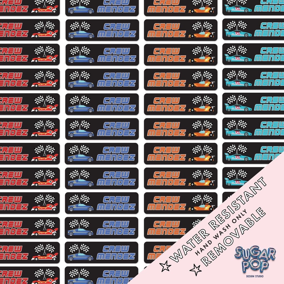 Back to School VALUE PACK - Personalized Name Labels - Kids Name Labels ...