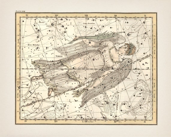 Virgo Star Chart