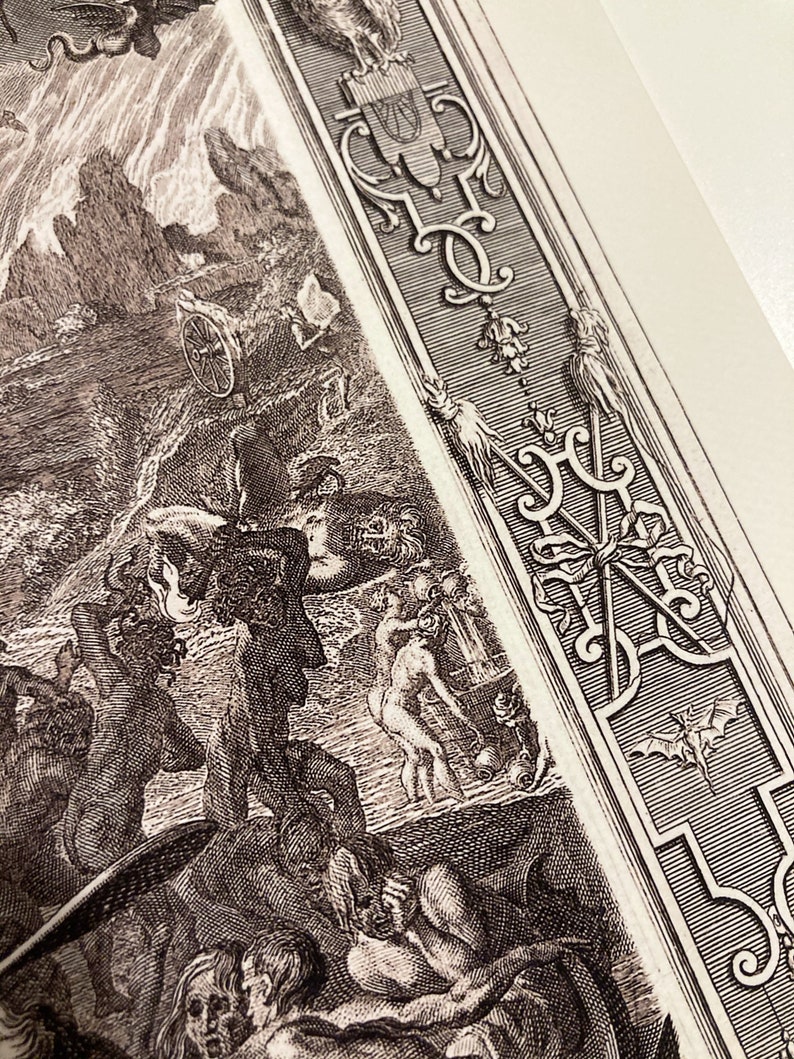 Hell - Fine Art Print of an Illustration Published in Temple of the ...