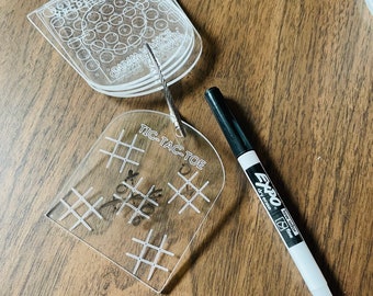 Bundle Set Reusable Board Games Dry Erase Games, Travel Games, Road ...