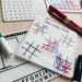Bundle Set - Reusable Board Games White Acrylic - Dry Erase Games ...