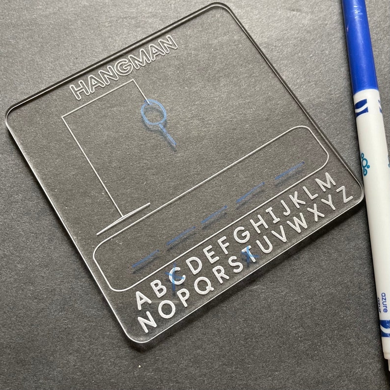 Bundle Set - Reusable Board Games - Dry Erase Games, Travel Games, Road ...