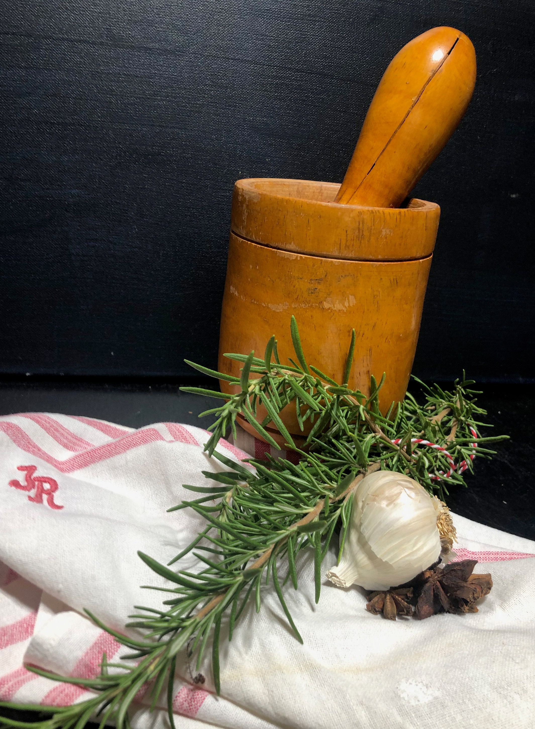 Vintage Mortar and Pestle Wooden Hand Made - Etsy