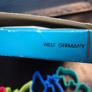 Vintage Made in Germany Cookie Cutters Mini in Neon - Etsy