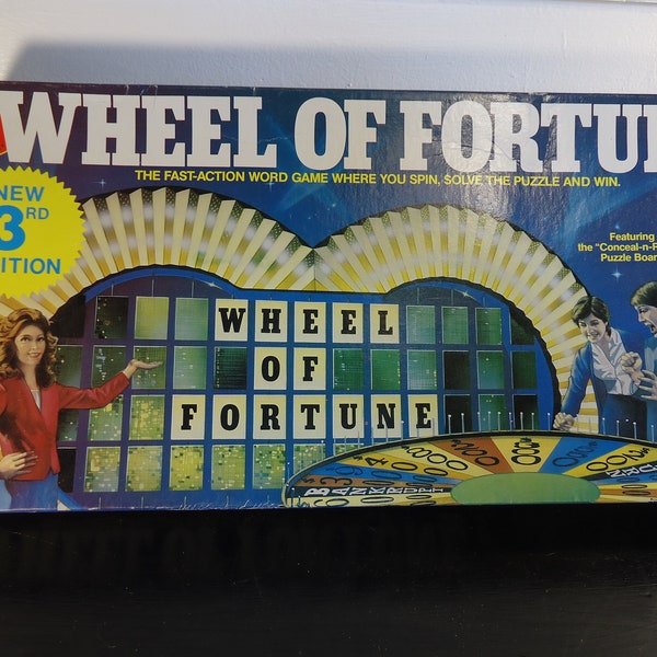Wheel of Fortune Puzzle Board - Etsy