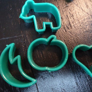 Vintage Made in Germany Cookie Cutters Mini in Neon - Etsy