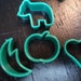 Vintage Made in Germany Cookie Cutters Mini in Neon - Etsy
