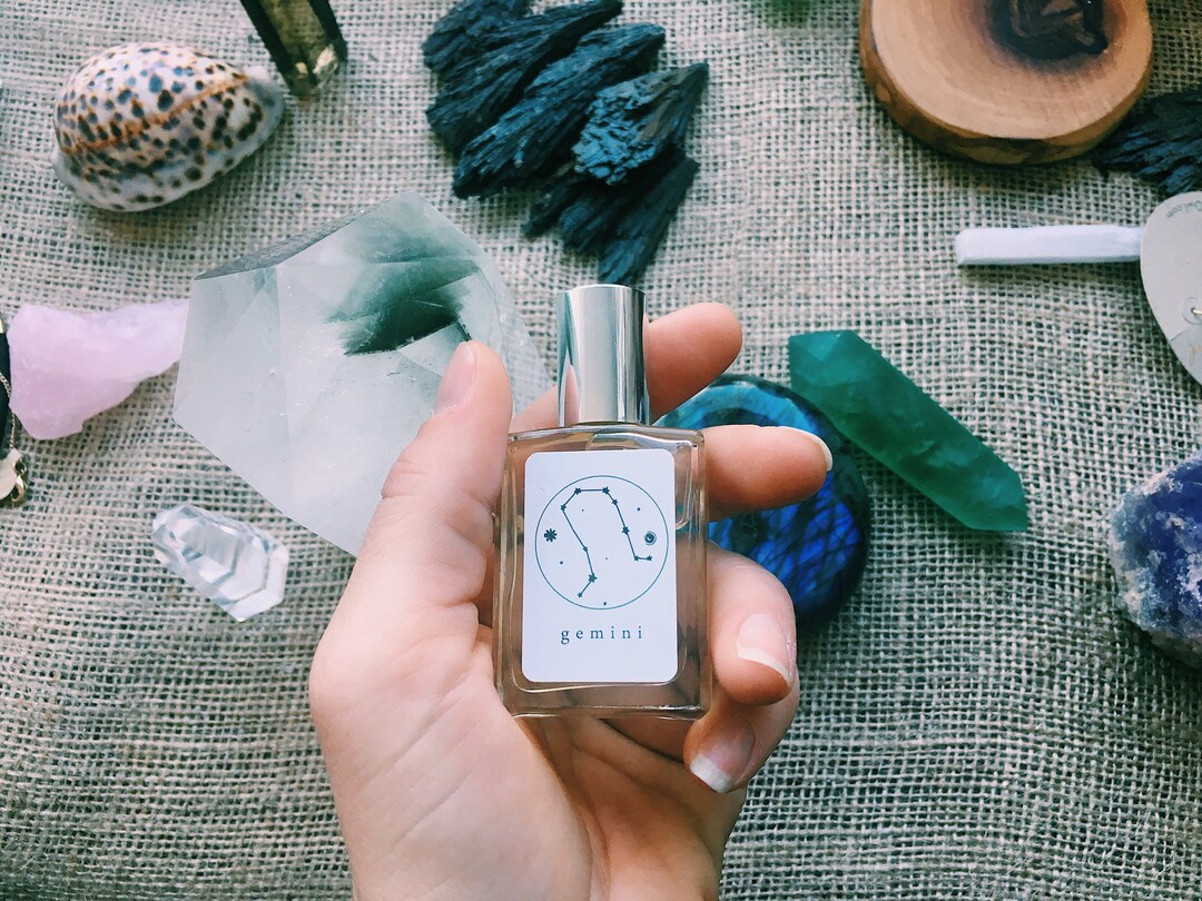 GEMINI Handmade Zodiac Perfume -fresh and Floral Mixture of Jasmine ...