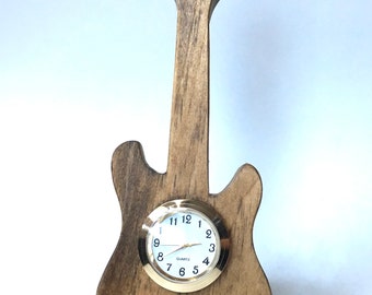 Personalized Guitar Clock Paulus Wall Clock Bass Guitar - Etsy