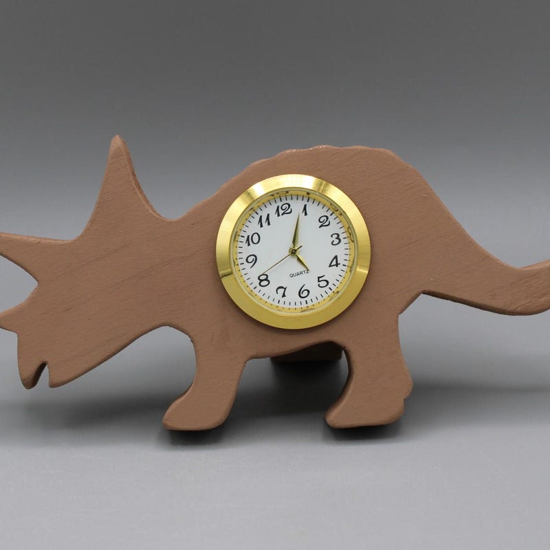Dinosaur Wall Clock - Etsy