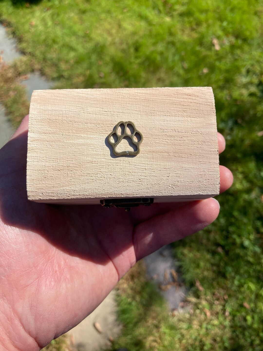 Personalized Wood Box, Hand Painted, Keepsake Box, Wooden Trinket Box ...