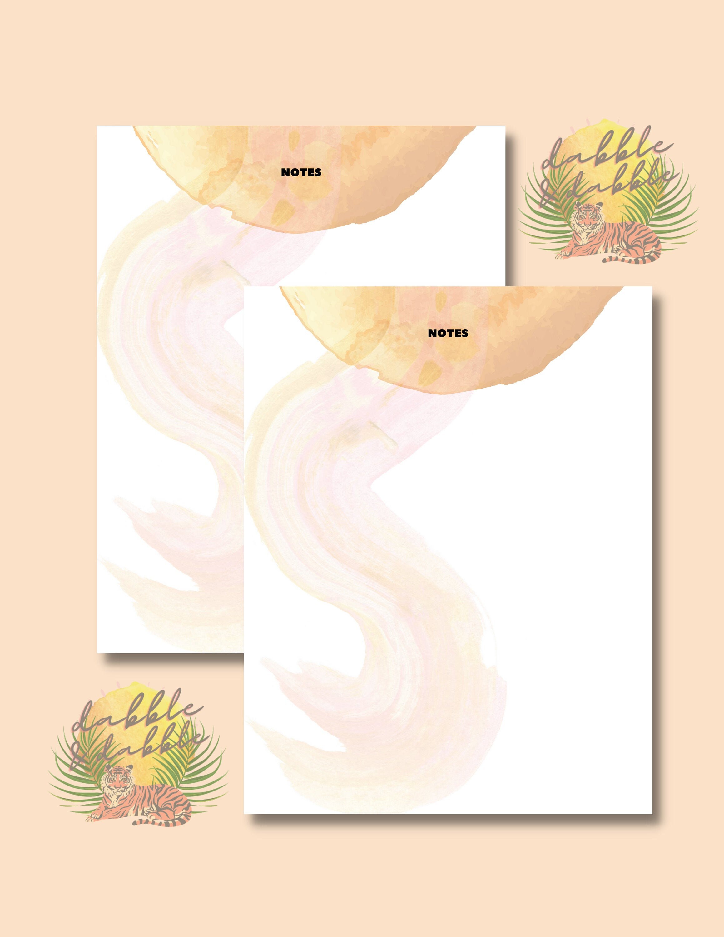 Summertime Notes (printable) - Etsy