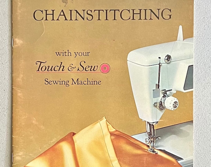 Singer Chain Stitching With Your Touch & Sew Sewing Machine - Etsy