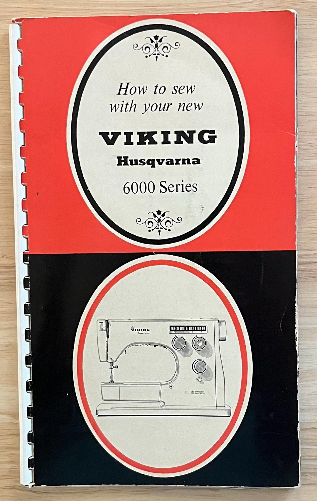Viking Husqvarna Sewing Machine Instruction Manual 6000 Series - Etsy