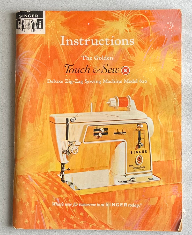 Singer Sewing Machine Instruction Book 620 - Etsy