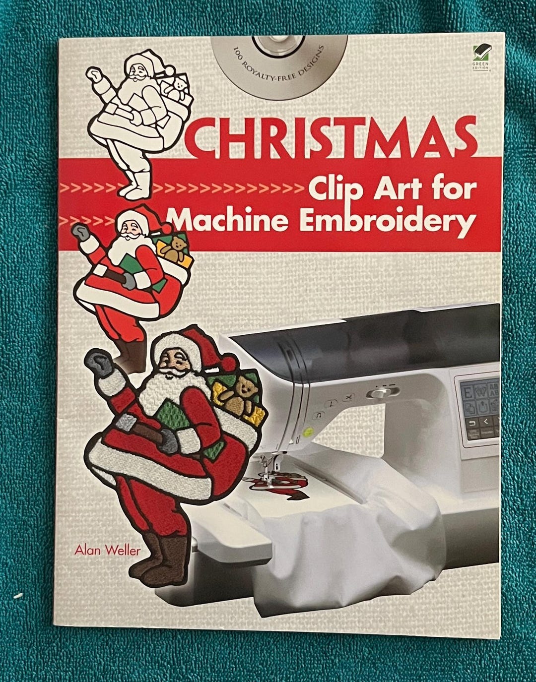 Christmas Clip Art for Machine Embroidery by Alan Weller - Etsy