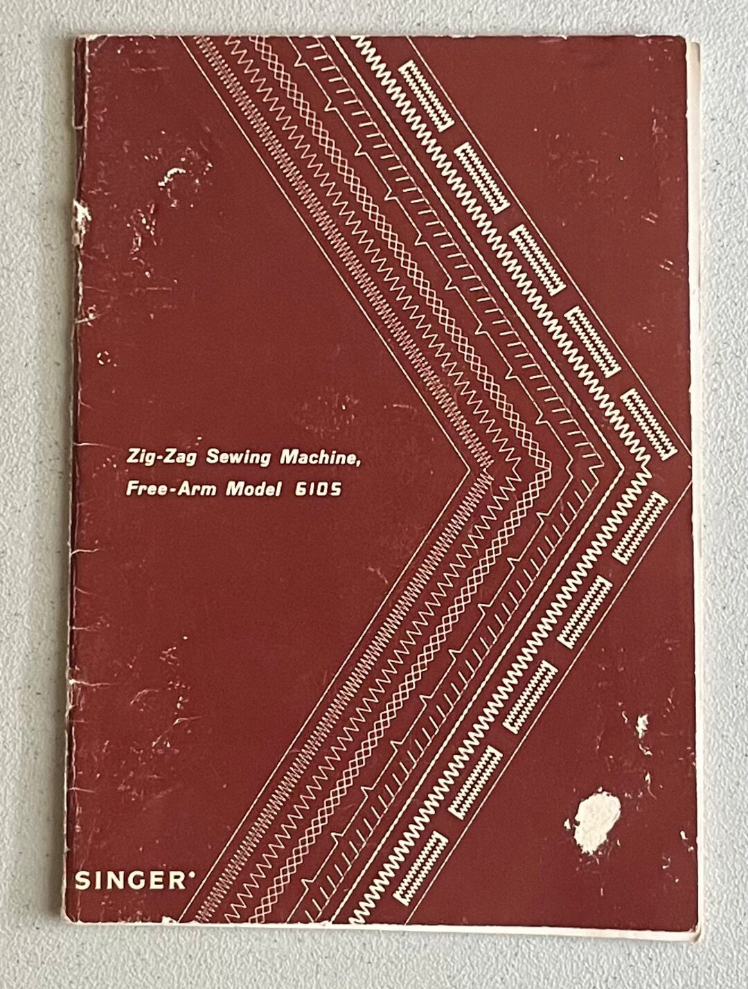 Singer Sewing Machine Instruction Manual 6105 - Etsy