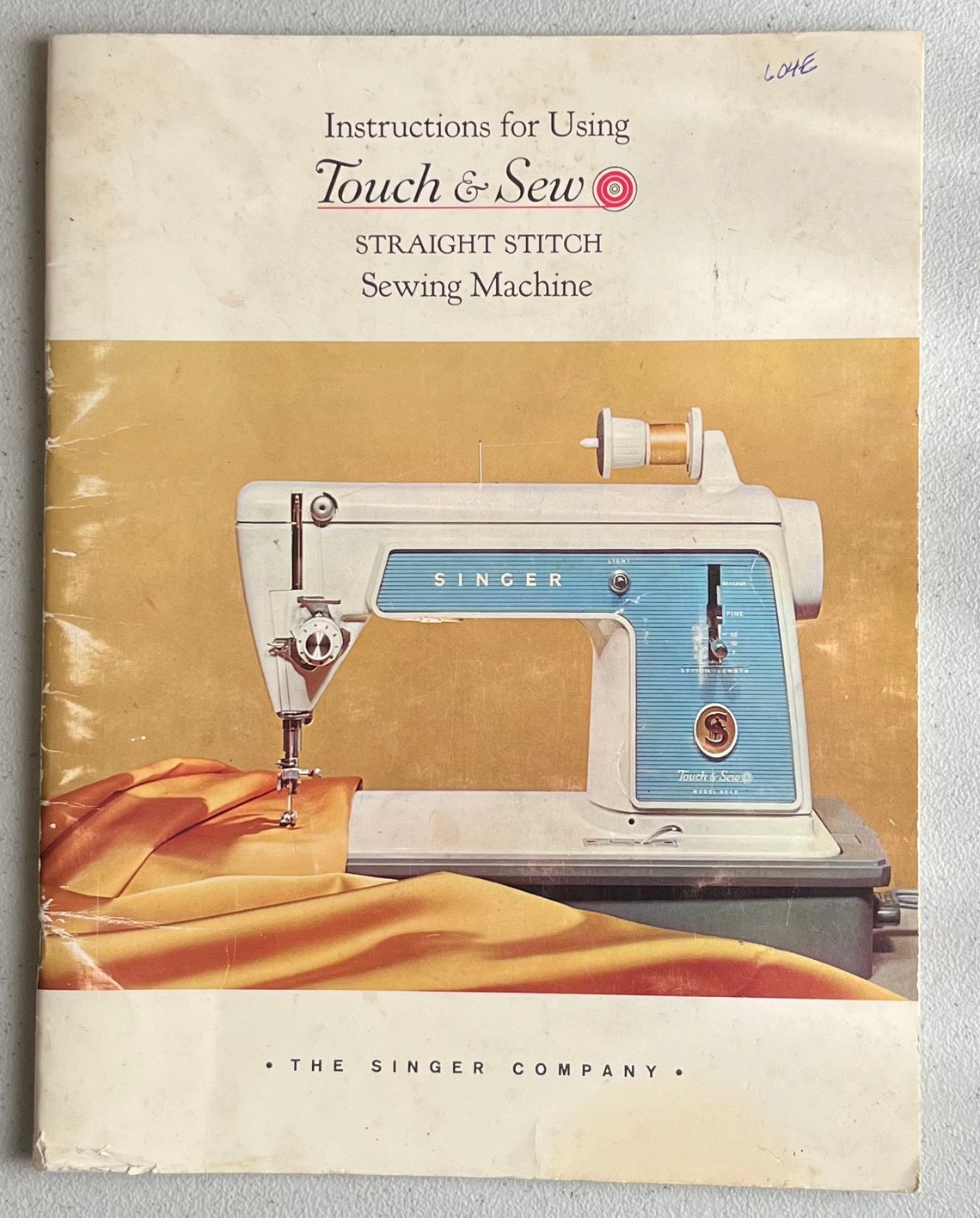 Singer Sewing Machine Instruction Book 604E - Etsy