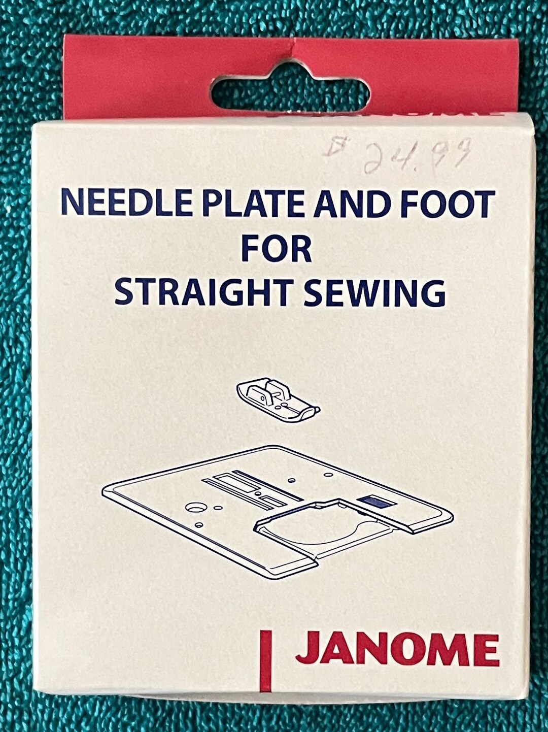 Janome Straight Stitch Needle Plate and Straight Stitch Foot #200423009 ...