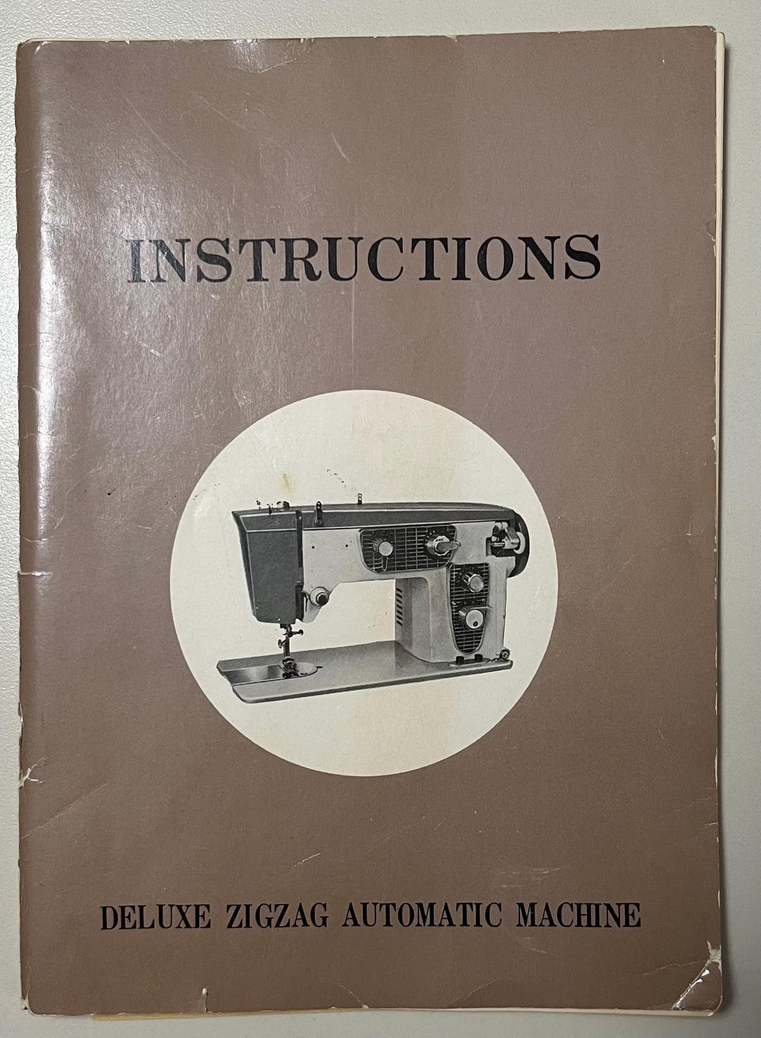 Dressmaker Deluxe Model 850B Sewing Machine Instruction Manual - Etsy