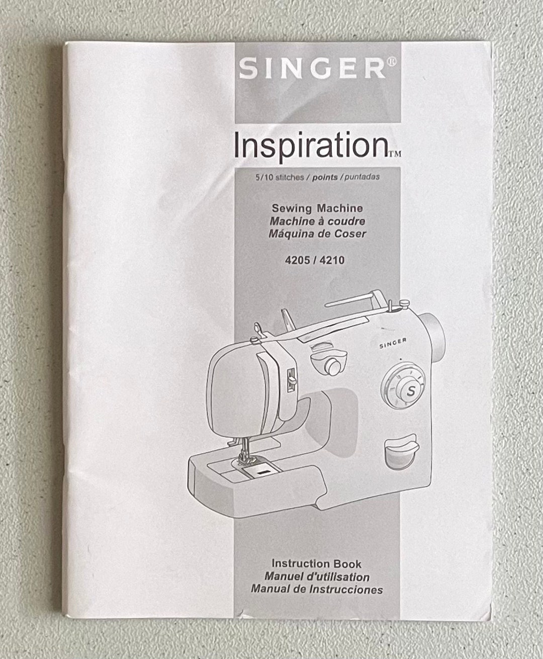 Singer Sewing Machine Instruction Manual 4205/4210 INSPIRATION - Etsy