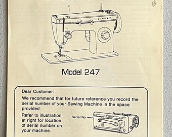 Singer Sewing Machine Instruction Book 15-91 - Etsy