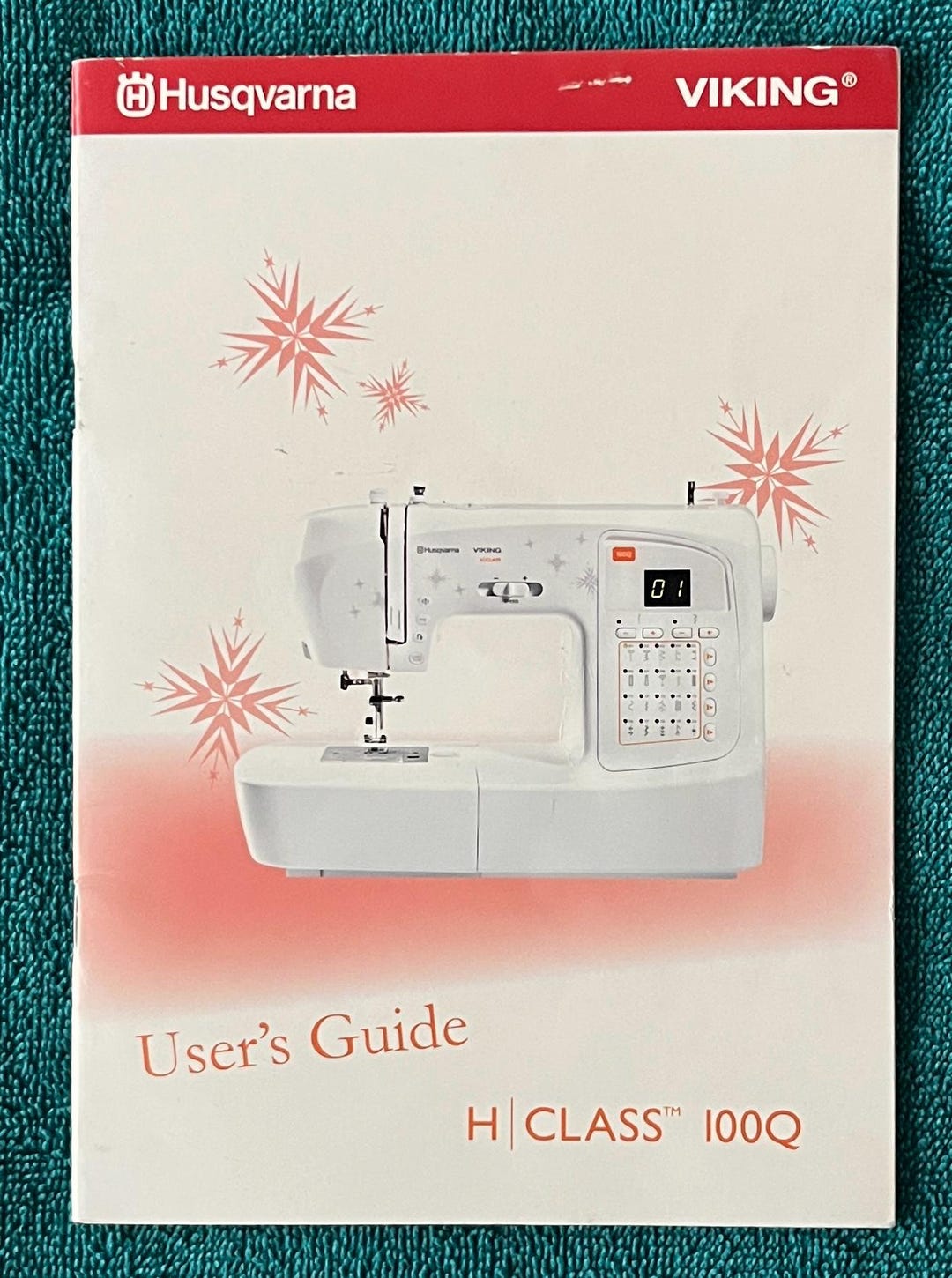 Husqvarna Viking H Class 100Q Sewing Machine Instruction Manual - Etsy