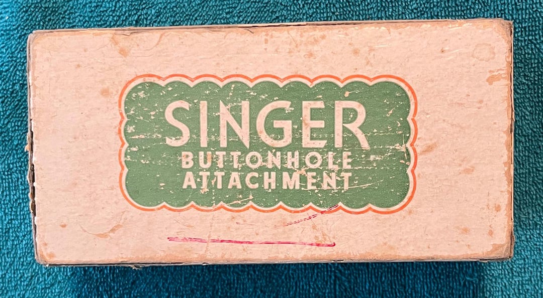 Singer Buttonhole Attachment #121795 for Singer Lock Stitch Family ...