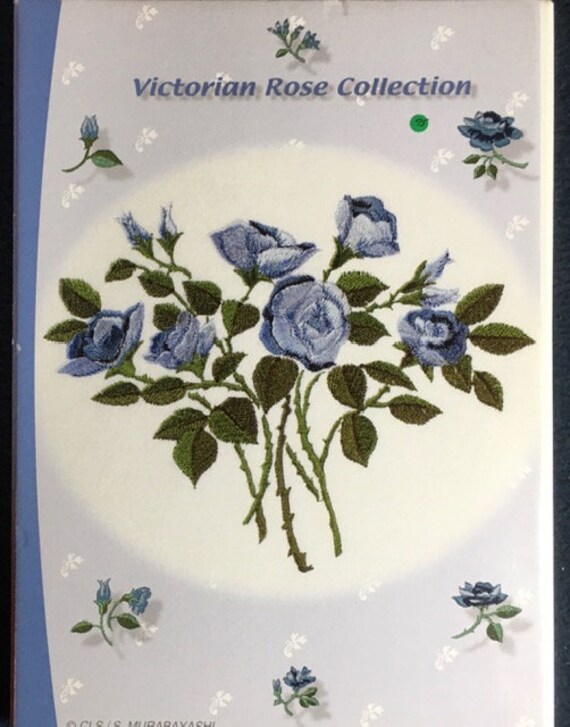 Janome Memory Card 1009 Victorian Rose Collection - Etsy