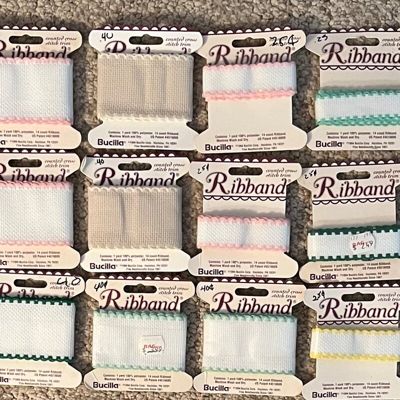 Ribband Cross Stitch - Etsy