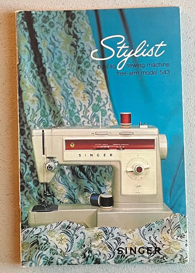 Singer Sewing Machine Instruction Book 543 Stylist - Etsy