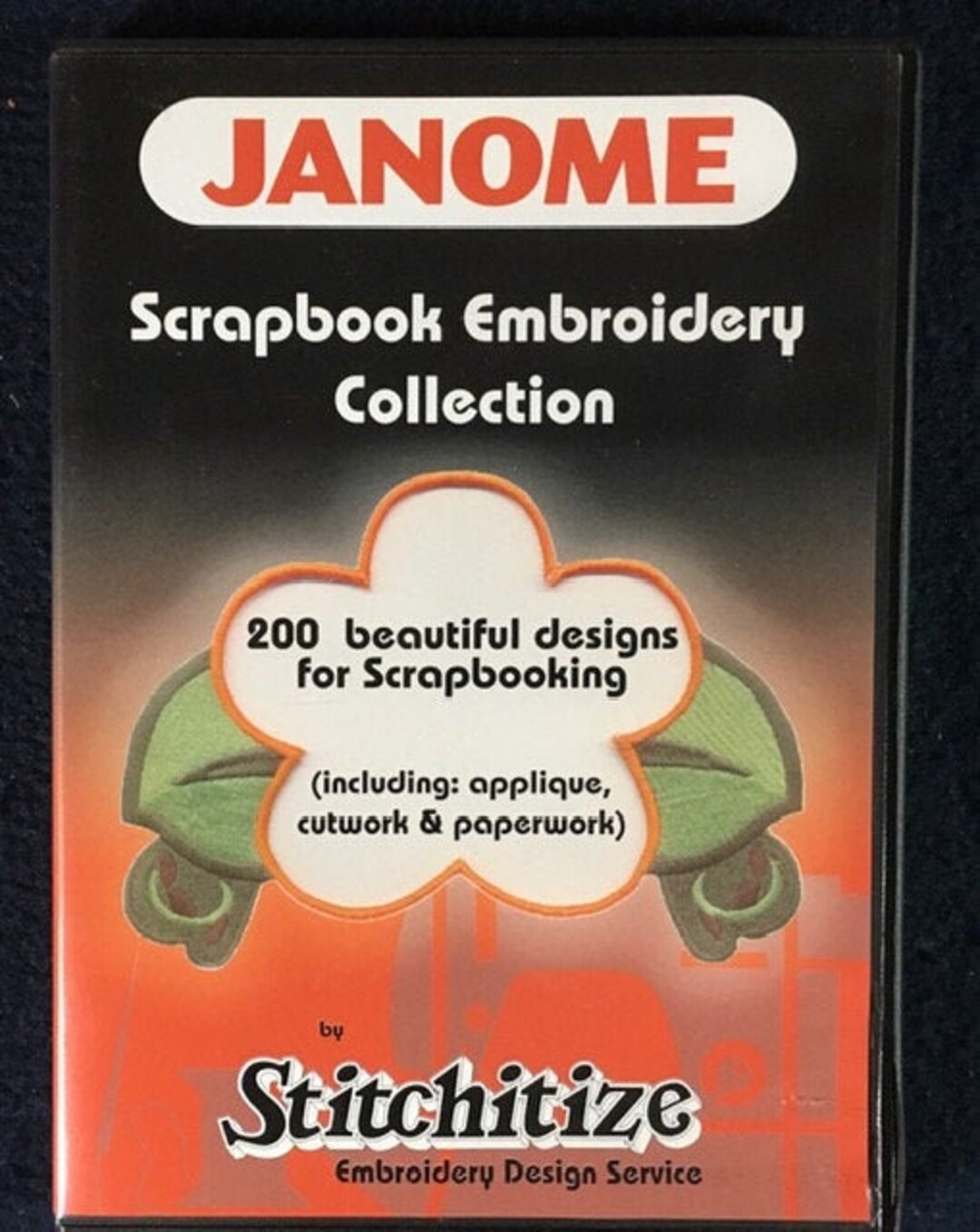 Janome Scrapbook Embroidery Collection - Etsy