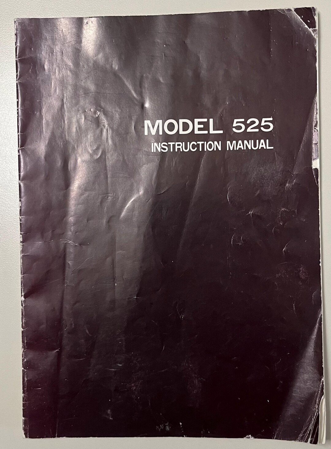 Riccar Model 525 Sewing Machine Instruction Manual - Etsy