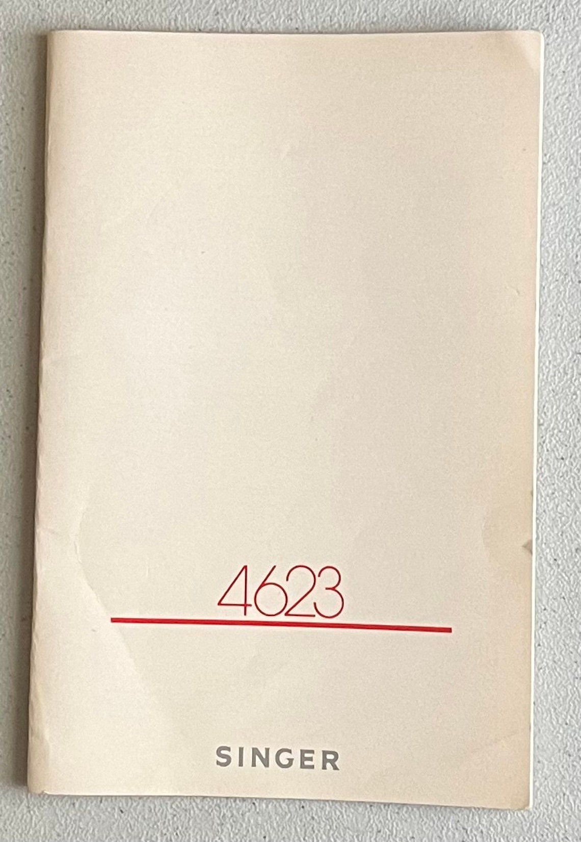 Singer Sewing Machine Instruction Manual 4623 - Etsy