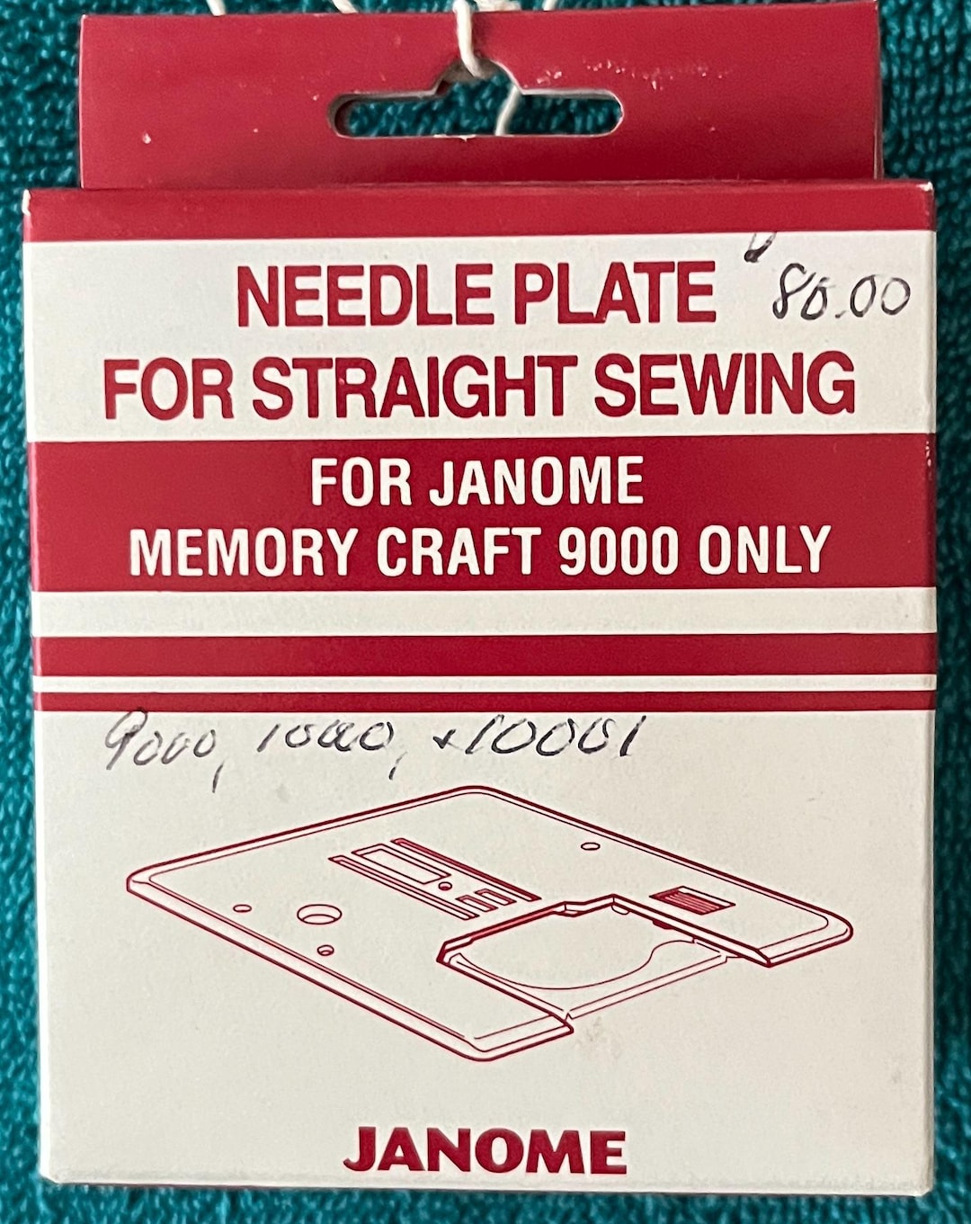 Janome Straight Stitch Needle Plate #200083117 - Etsy