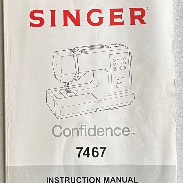 Singer Sewing Machine Instruction - Etsy