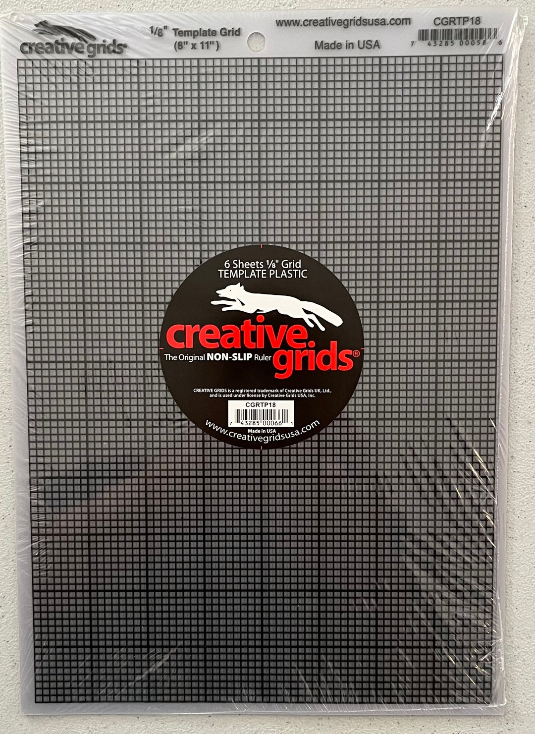 6 Sheets of Creative Grid Template Plastic - Etsy