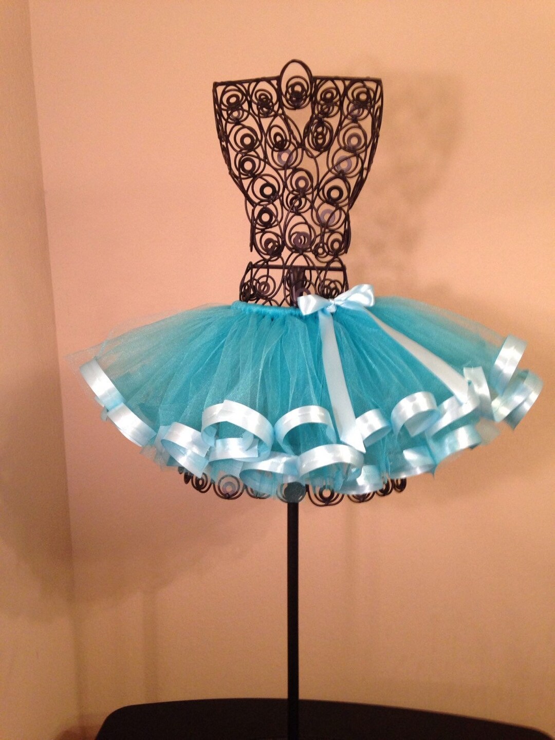 Light Blue Satin Ribbon Edged Tutu for Girls/toddlers/baby - Etsy