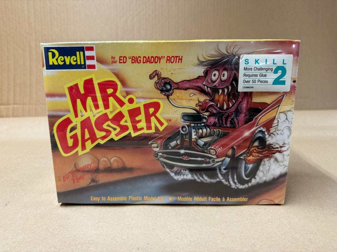 Ed Big Daddy Roth Mr Gasser Scale Model Kit by Revell Weirdo Fink 1957 ...