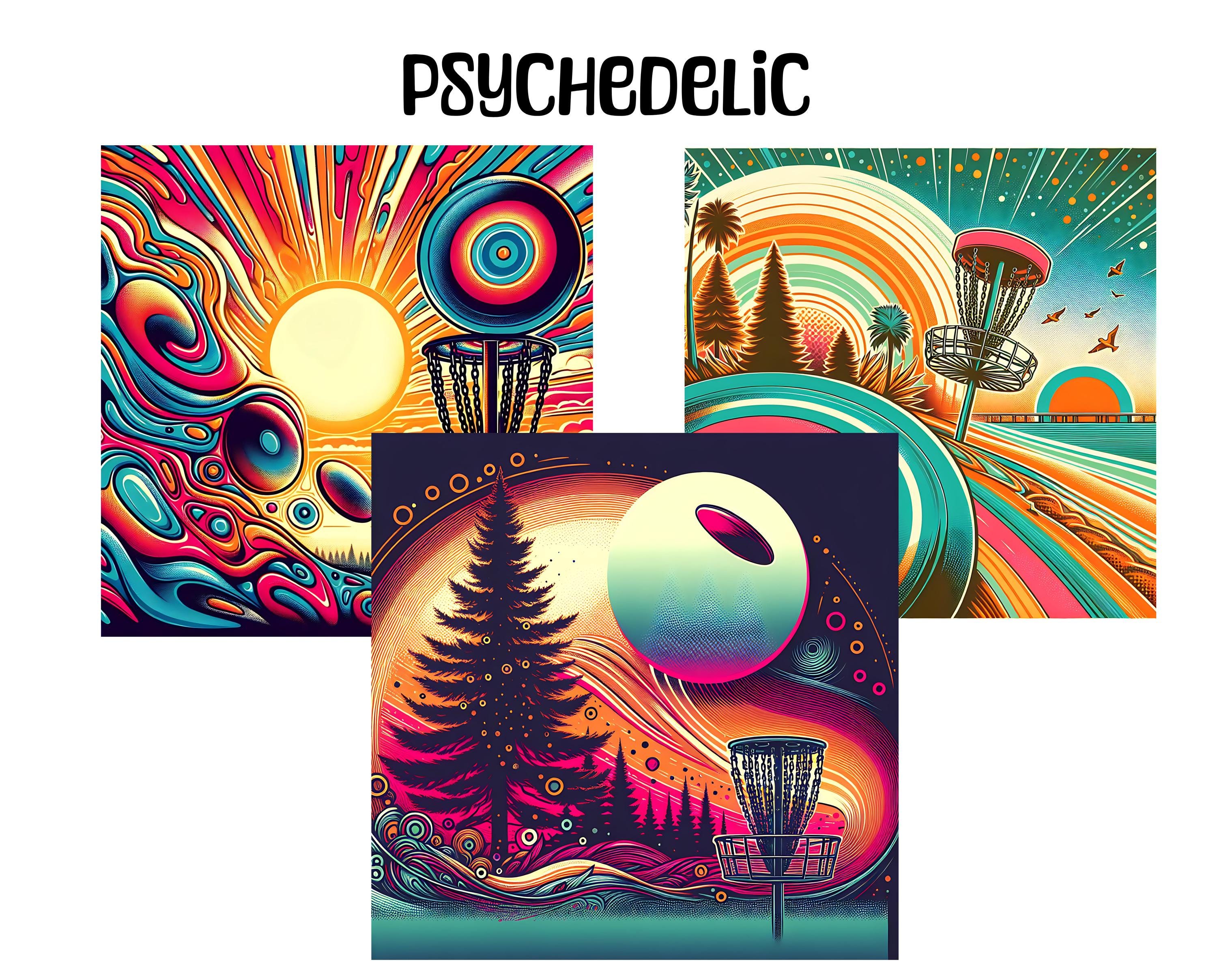50 Disc Golf Themed Graphics for Your Sublimation or Print on Demand ...
