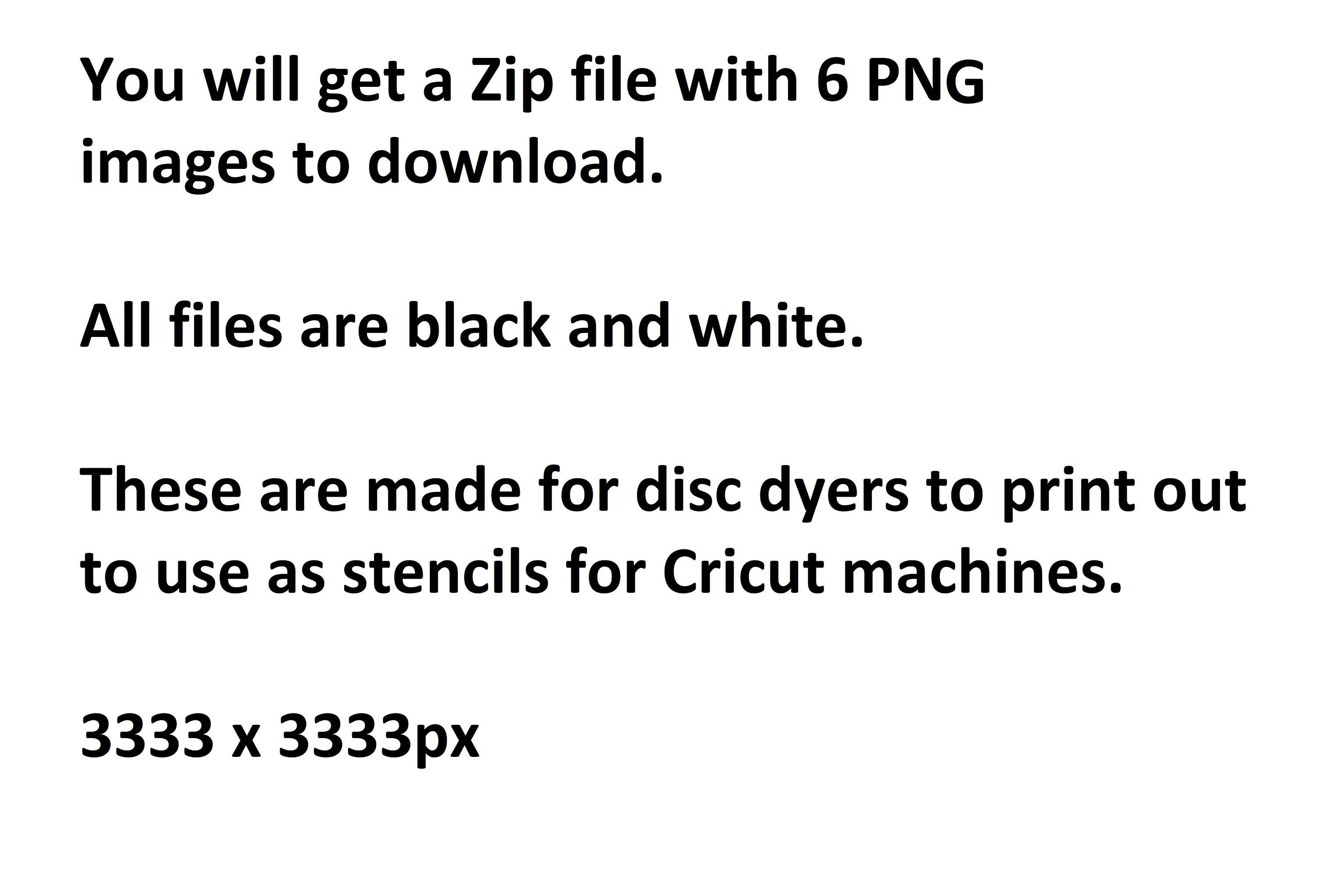 Digital Download PNG Files for Disc Golf Disc Stencils, UFO and Alien ...