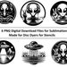 Digital Download PNG Files for Disc Golf Disc Stencils, UFO and Alien ...