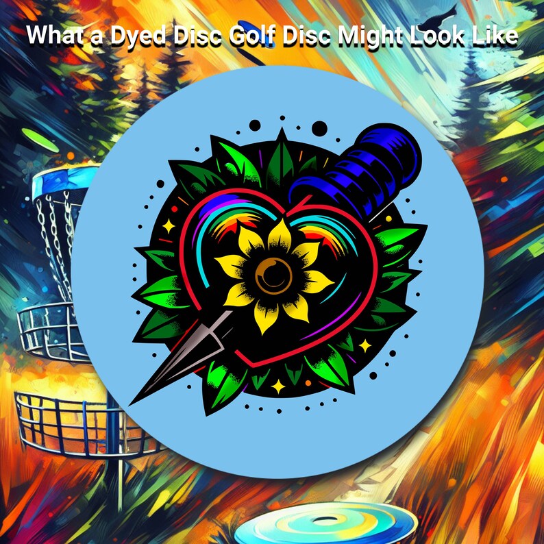 Round PNG Digital Download Vector for Disc Golf Dying Stencils, T-shirt ...