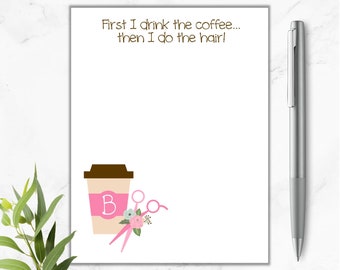 Hair Stylist Notepad - Etsy