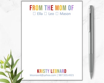 From the Mom of Notepad Notes to School Mom Notepad Dad Notepad Parent ...