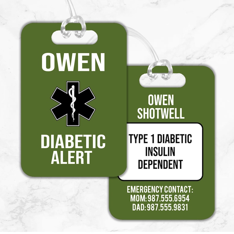 Diabetic Alert - Etsy