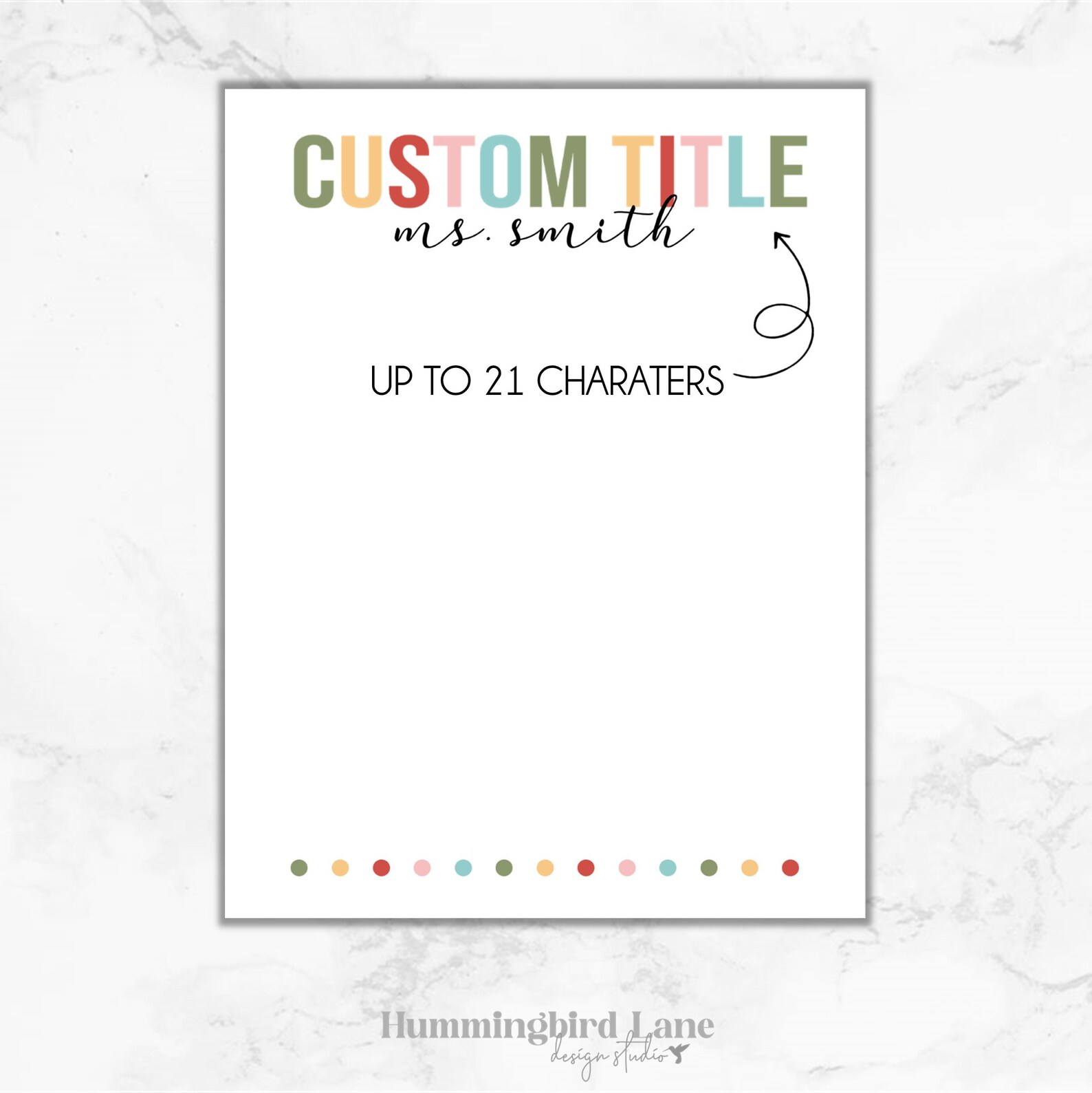 School Principal Notepad, Personalized School Principal Notepad, Gift ...